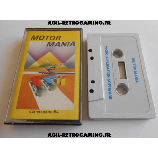 Motor Mania C64 - Agil-Retrogaming