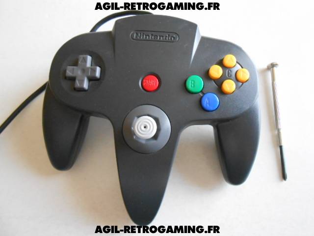Tutoriel : Démonter Pad officiel N64 | Blog Agil-Retrogaming